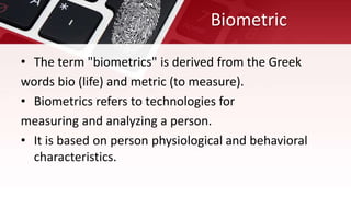 Biometric | PPT