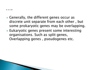 Genetic concept types of gene........... | PPTX