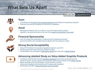 1604 mason graphite corporate presentation en | PPT
