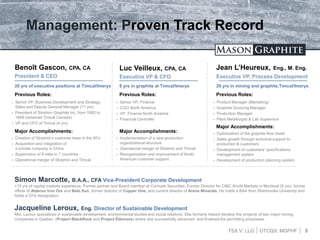 1604 mason graphite corporate presentation en | PPT