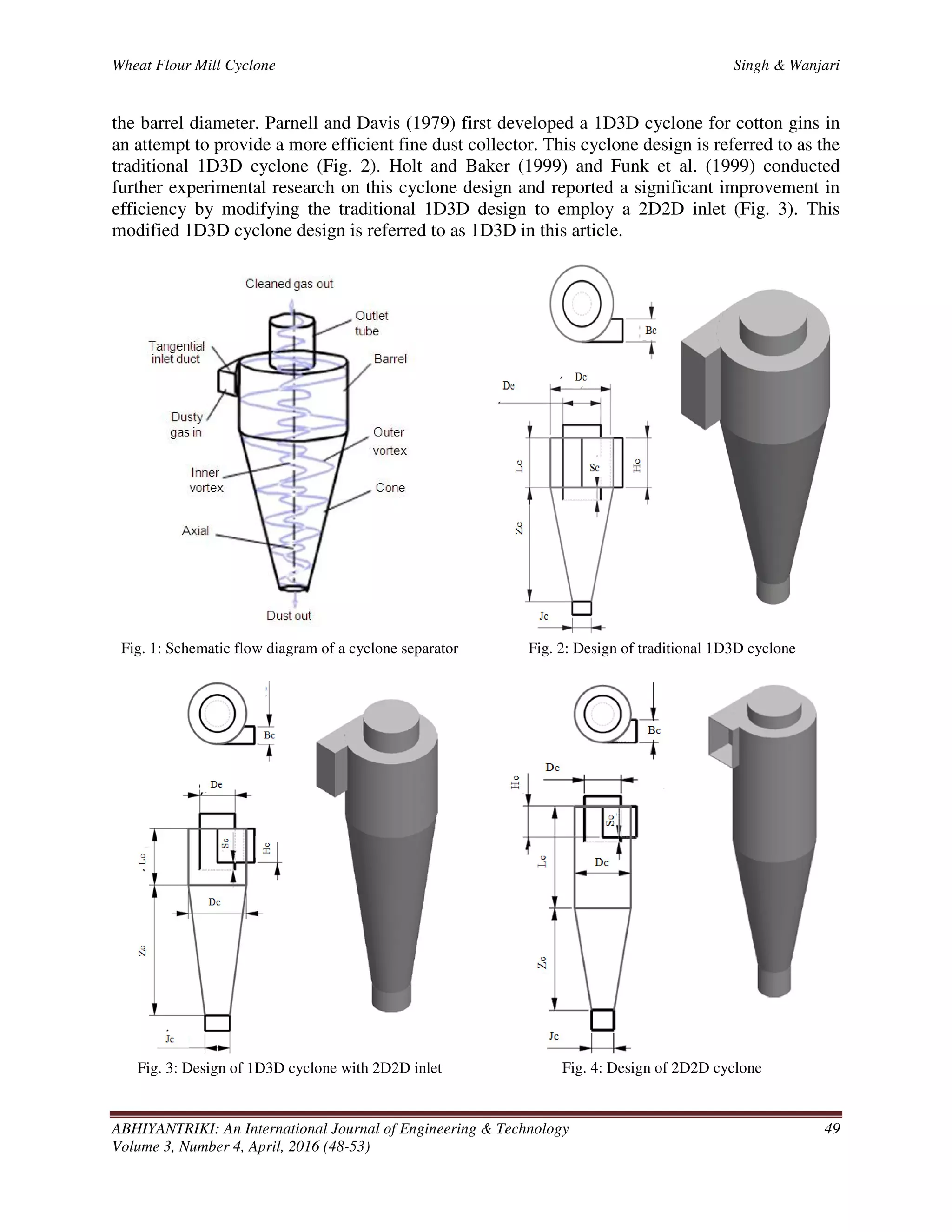 Cyclone Separator | PDF