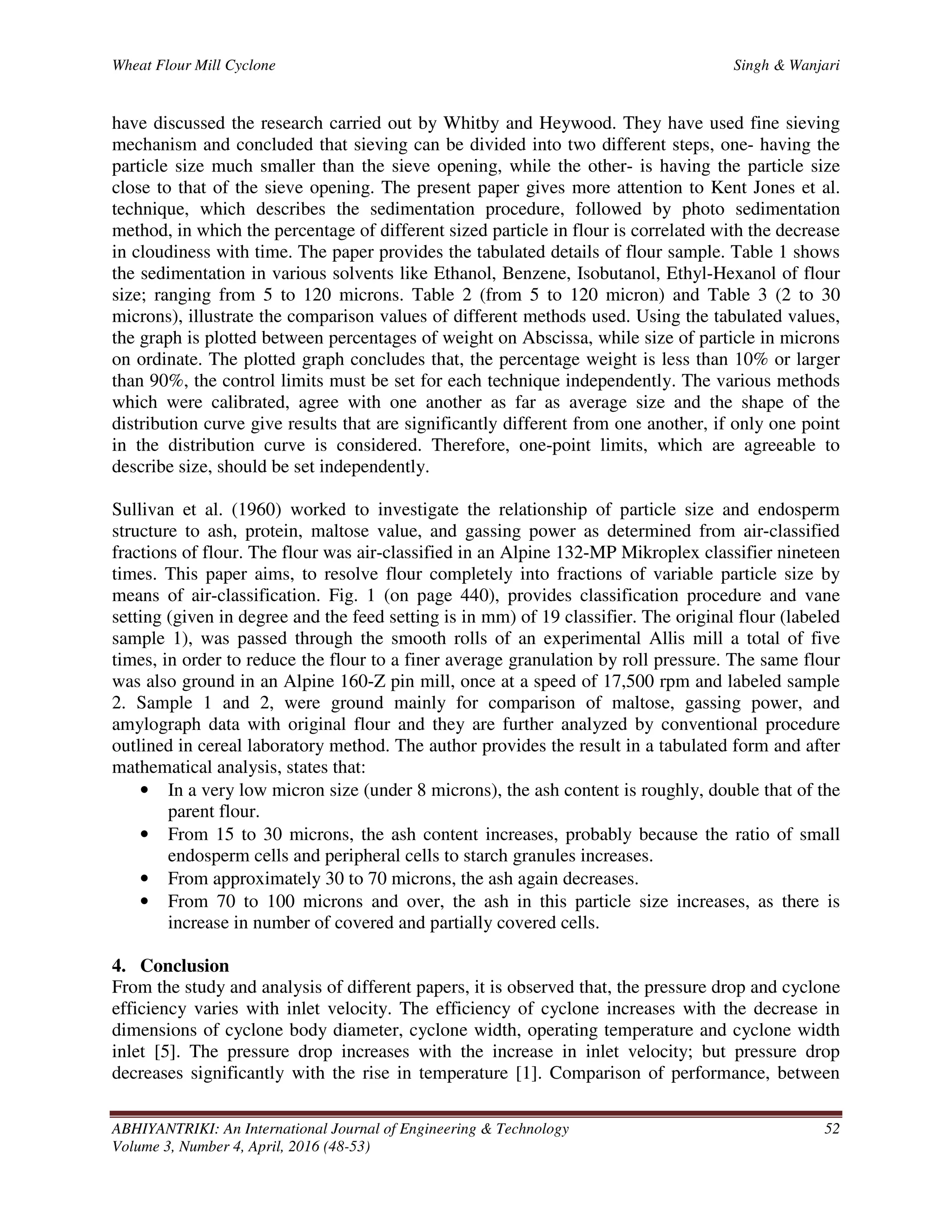 Cyclone Separator | PDF