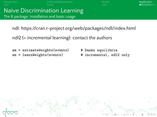 Cognitive plausibility in learning algorithms | PPT