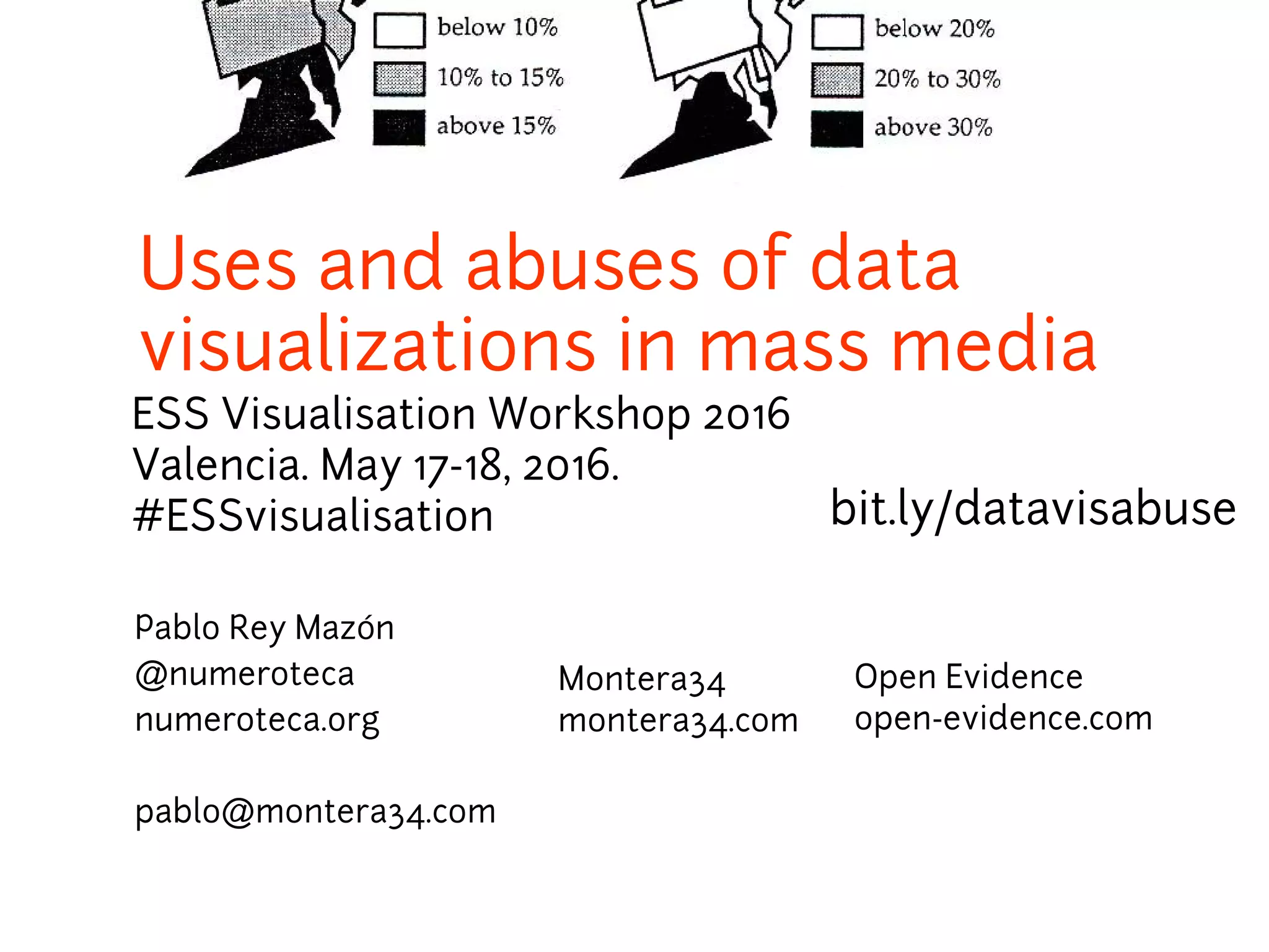 Uses and abuses of data visualizations in mass media | PPT