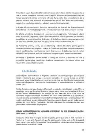 Informe de Govern del Programa Làbora | PDF