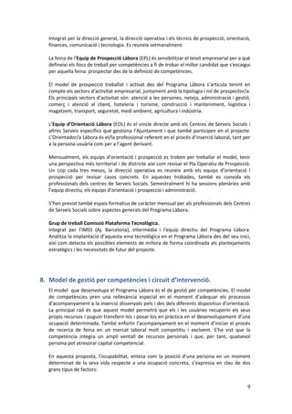 Informe de Govern del Programa Làbora | PDF