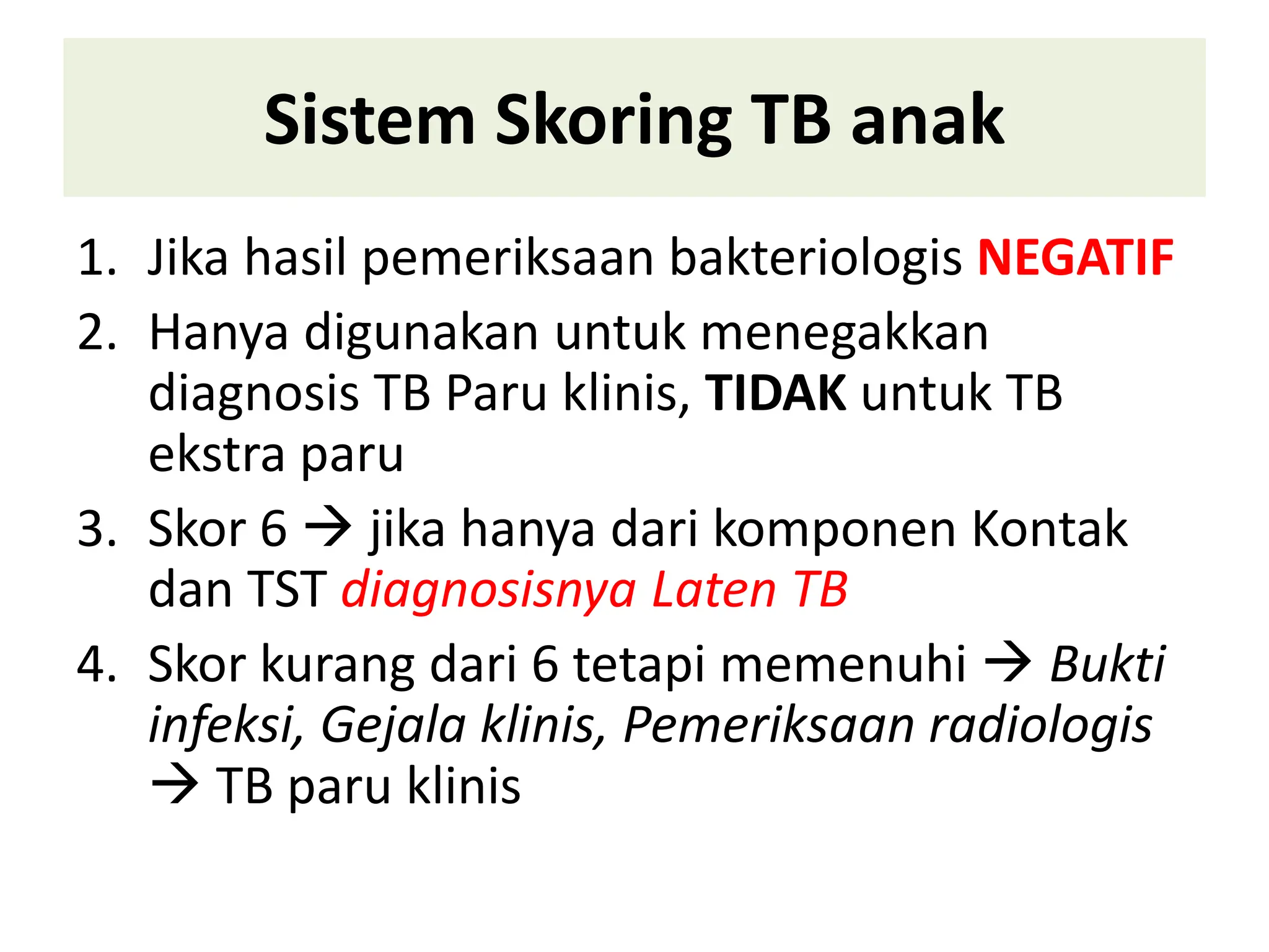 Paparan Tatalaksana Tuberculosis pada Anak | PPTX