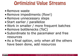 value stream mapping workshop | PDF