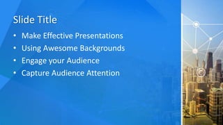 Smart city template | PPT