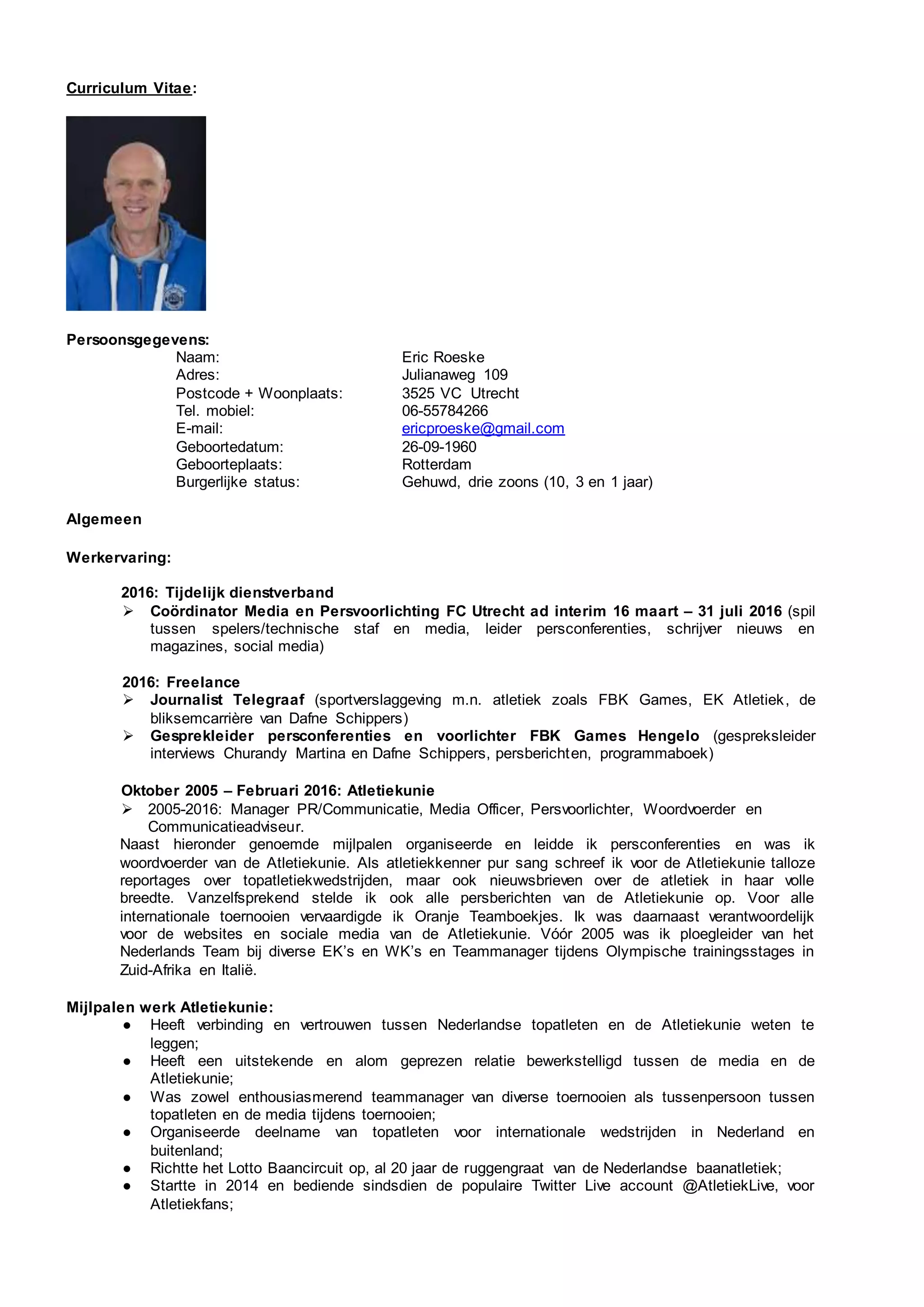 160612 cv eric roeske | PDF