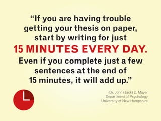 7 Motivational Thoughts to Help You Finish Your Dissertation | PDF ...