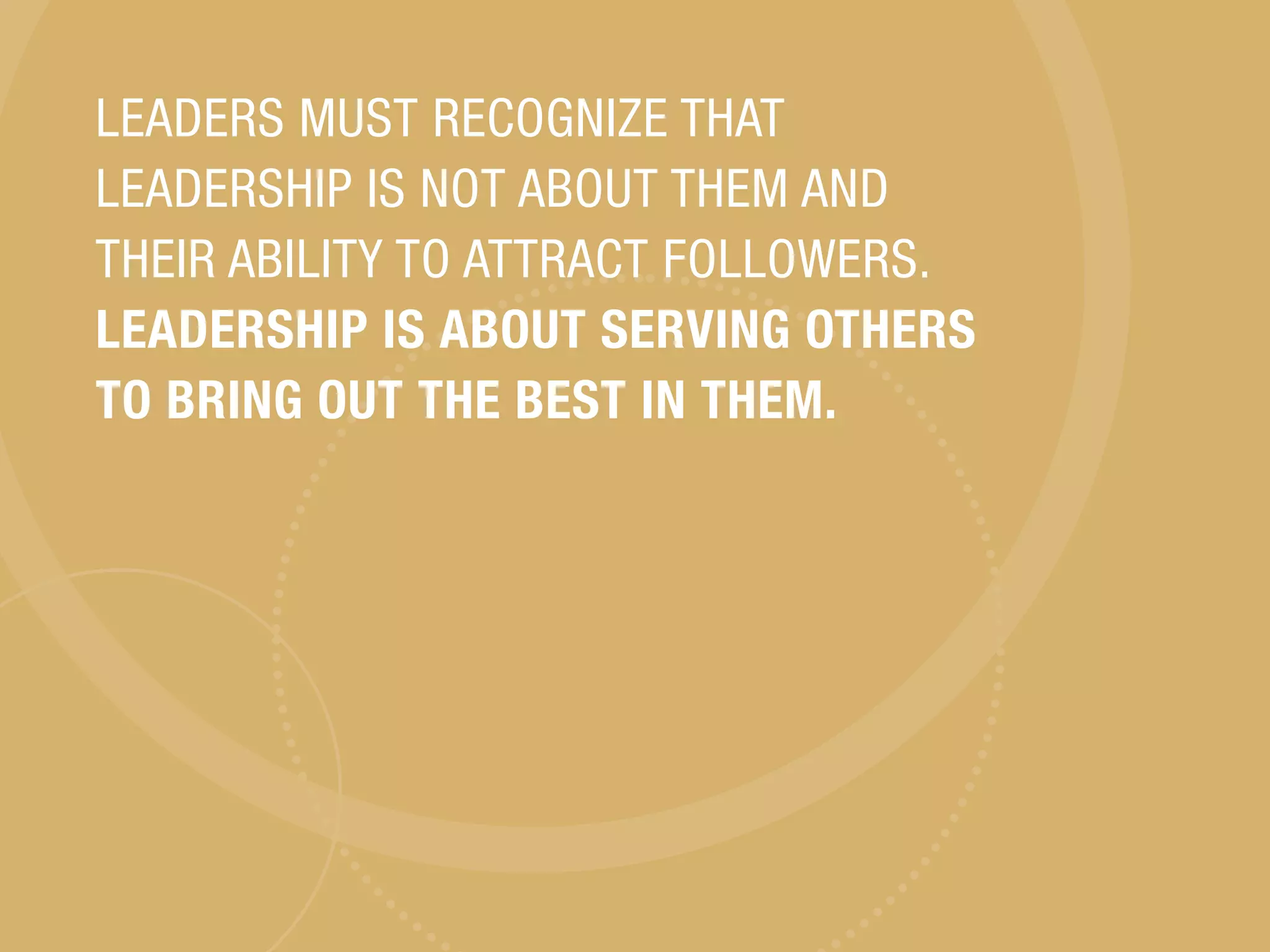 Taking Your Leadership from "I" to "WE" | PDF