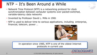 Improving NTP Installed Base Time Accuracy | PPTX | Computer Networking | Computing