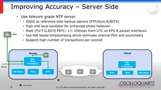 Improving NTP Installed Base Time Accuracy | PPTX | Computer Networking | Computing