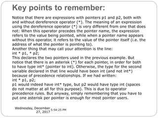 ppt on pointers | PPTX