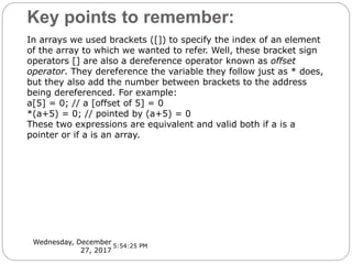 ppt on pointers | PPTX