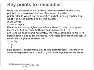 ppt on pointers | PPTX