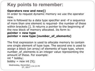 ppt on pointers | PPTX