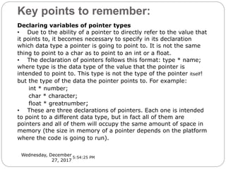 ppt on pointers | PPTX