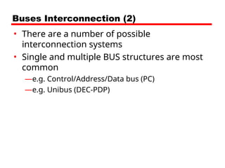 COMPUTER ORGANIZATION AND ARCHITECTURE_BUSES | PPT