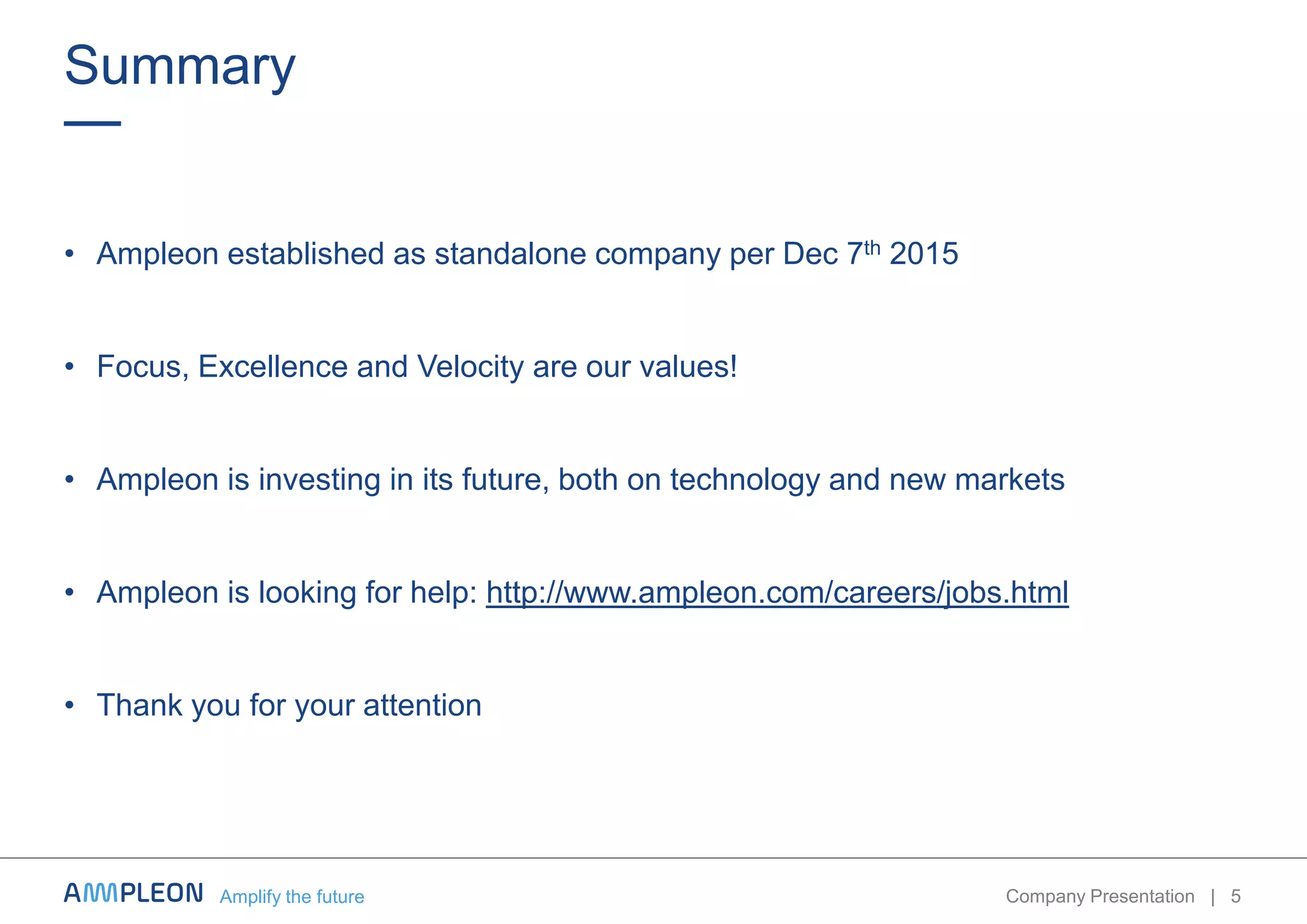 160630 ampleon rob hoeben (company presentation) | PDF