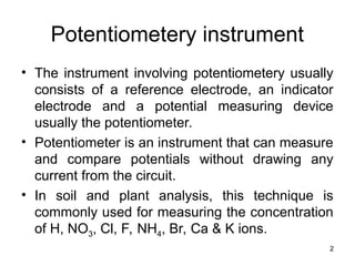 Potentiometery (ph-and-ph-meter) use in laboratory | PPT