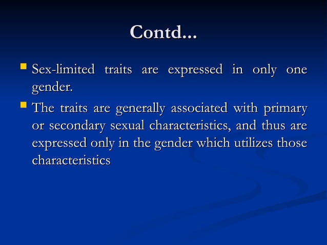 1606735473 Sex Linkage And Sex Linked Traits Ppt