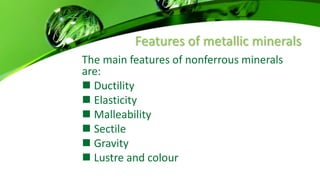 Mineral Resources | PPTX