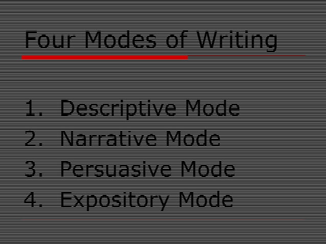 1606933290-the-four-modes-of-writing-1.ppt