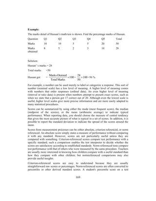 INTERPRETING TEST SCORES ............................ | PDF