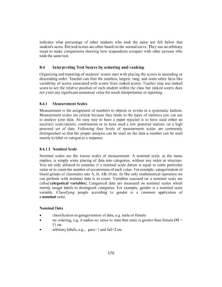 INTERPRETING TEST SCORES ............................ | PDF