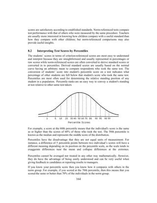 INTERPRETING TEST SCORES ............................ | PDF