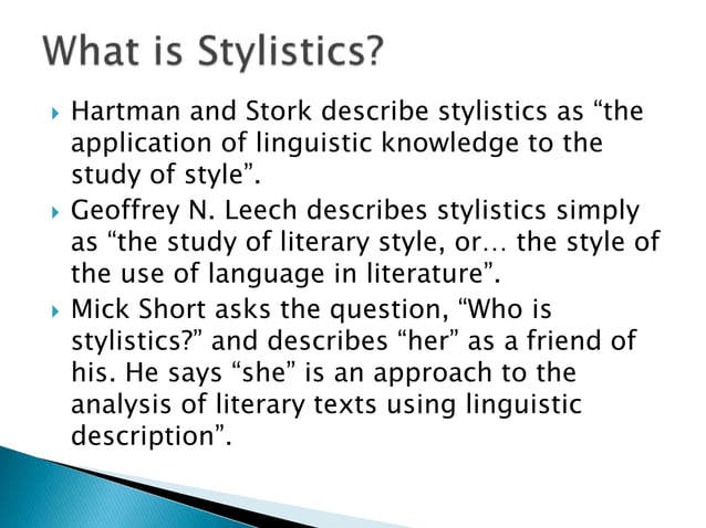 Intro to Stylistics Types - 1606984051.ppt