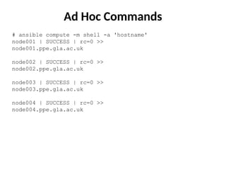 Ansible introduction uses how to install and how to usepptx | PPT