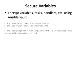 Ansible introduction uses how to install and how to usepptx | PPT