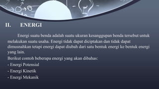 USAHA DAN ENERGI [TUGAS FISIKA SMA KELAS 12] | PPTX