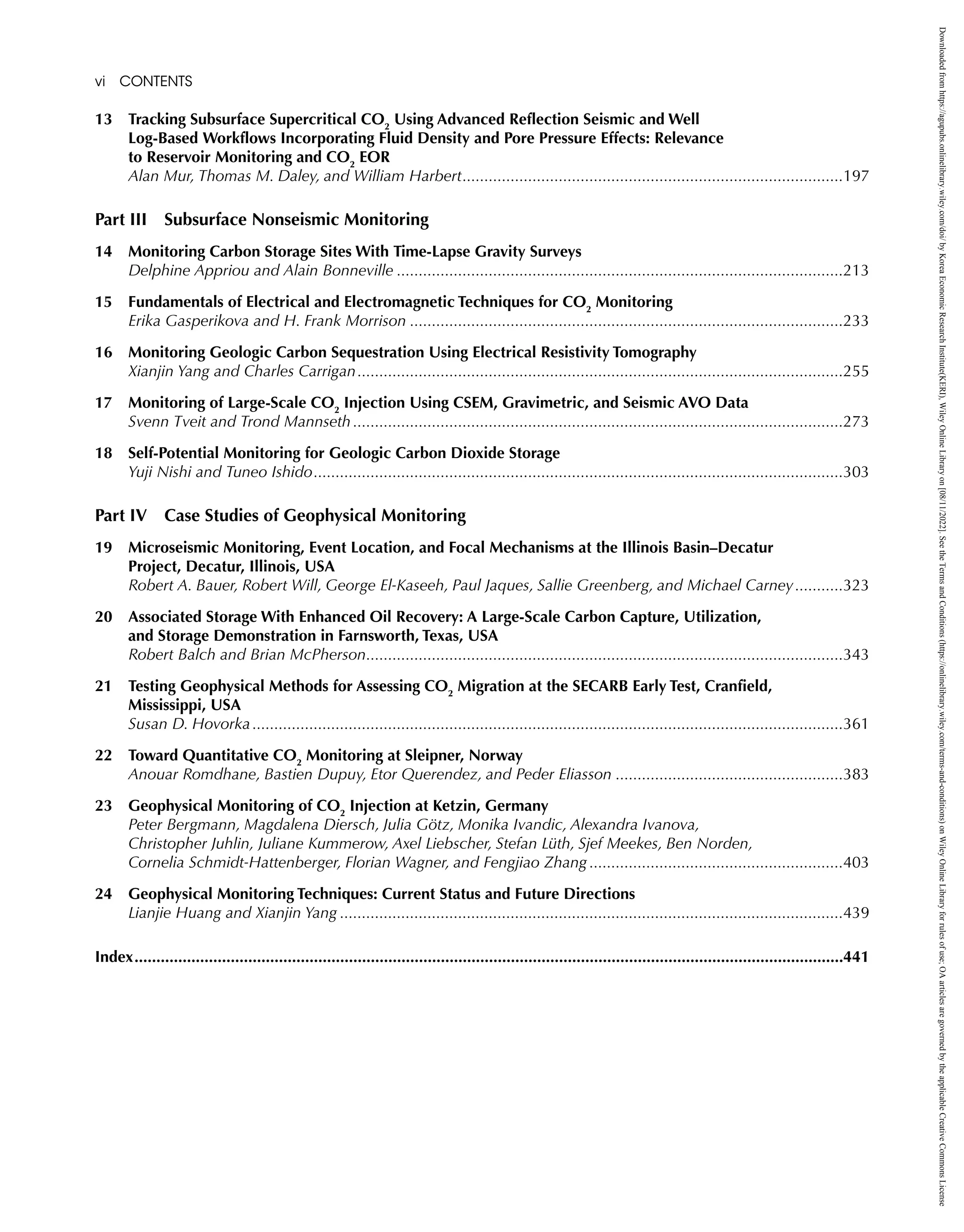 Geophysical Monitoring for Geologic Carbon Storage Lianjie Huang | PDF