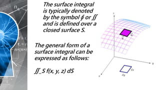 SURFACE INTEGRAL | PPTX