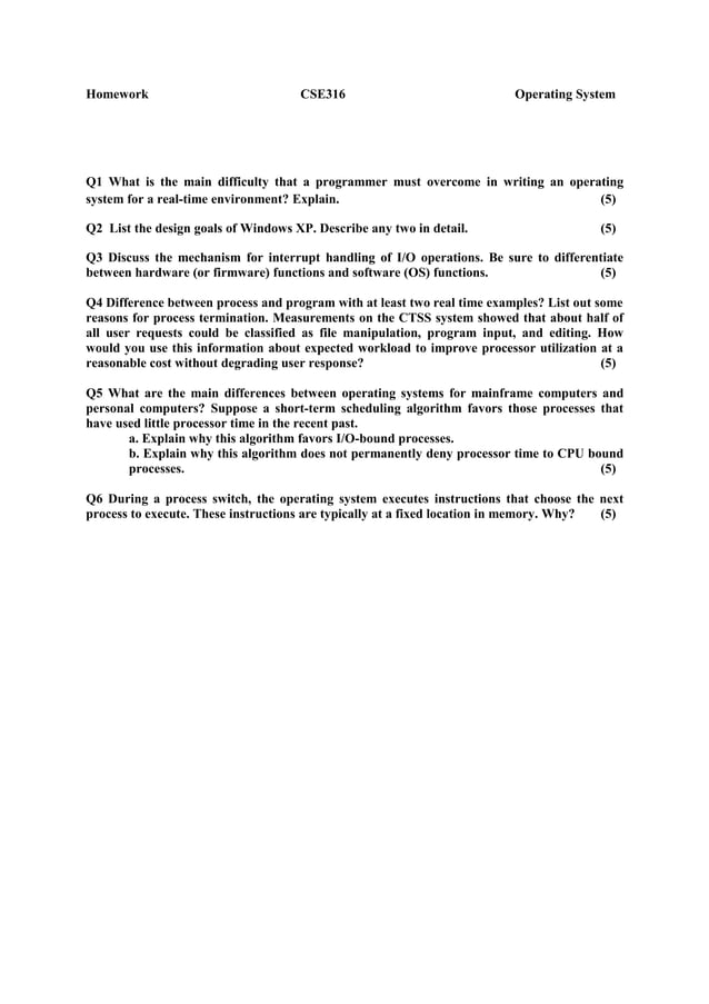 16073 o shomework | PDF