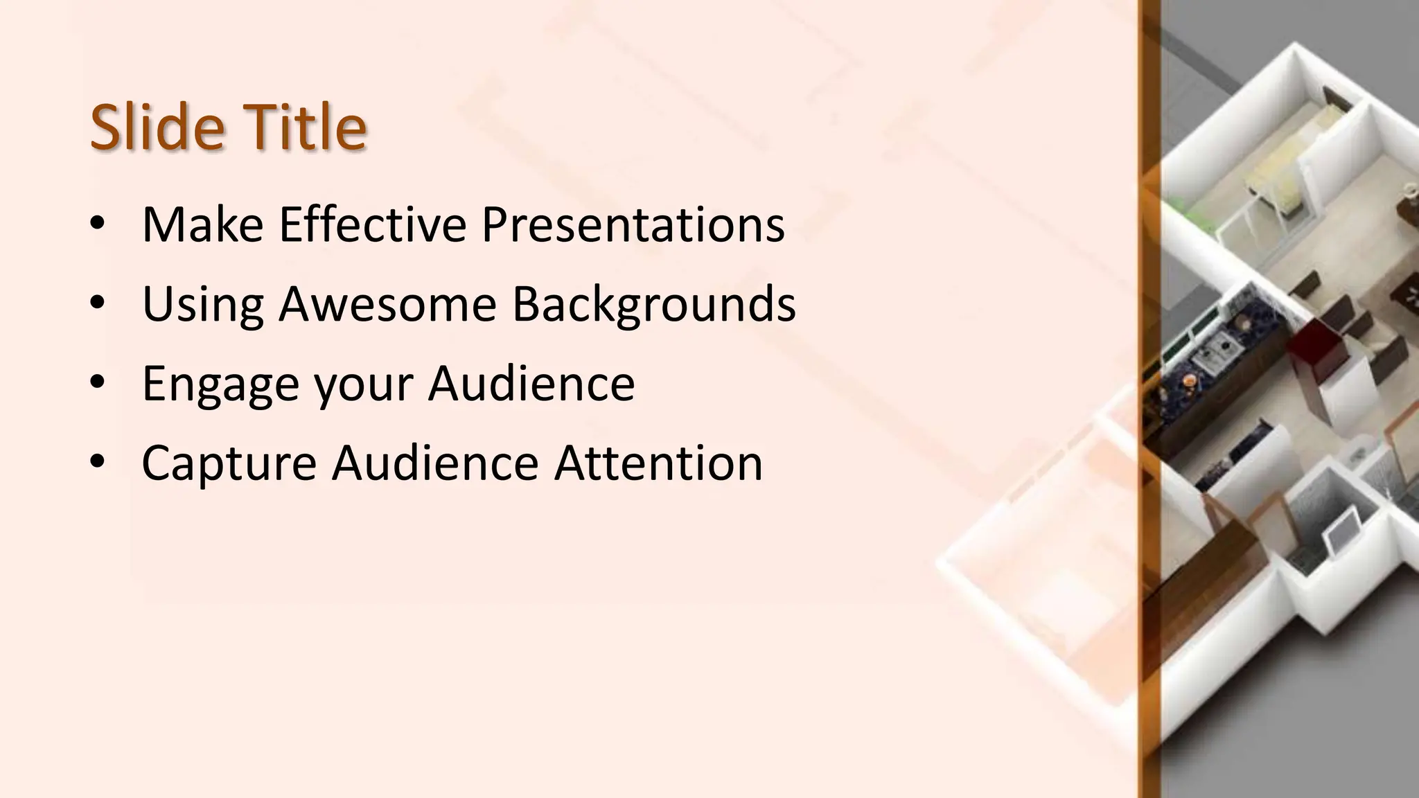 Residential Building plan-template-16x9. | PPT