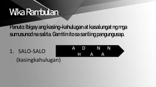Sarsuwela: Kaligirang Pangkasaysayan, Elemento at Bahagi nito | PPTX