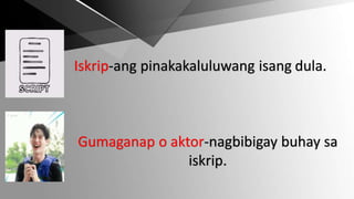 Sarsuwela: Kaligirang Pangkasaysayan, Elemento at Bahagi nito | PPTX