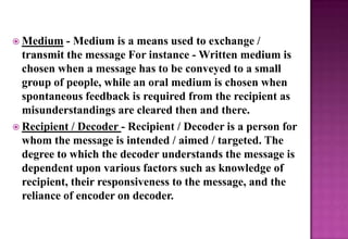 COMMUNICATION PROCESS,TYPES,MODES,BARRIERS | PPTX