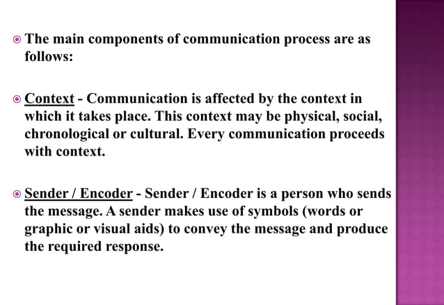 COMMUNICATION PROCESS,TYPES,MODES,BARRIERS | PPTX | Email | Internet