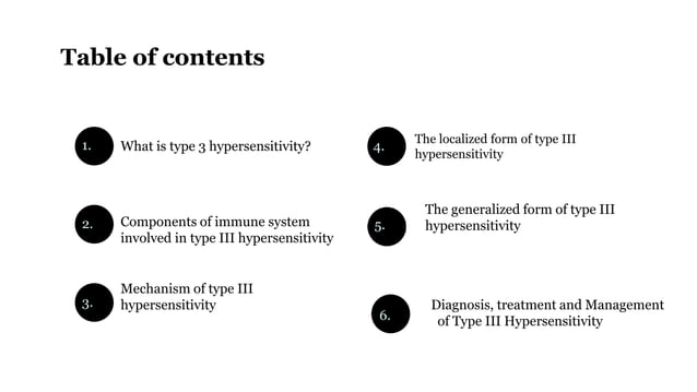 Hypersensitivity (Type 3 Hypersensitivity) | PPTX | Allergies ...
