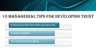 self disclosure and trust | PPTX