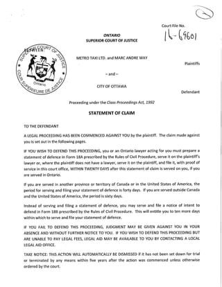 160812. statement of claim | PDF