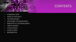 Project oxygen | PPTX