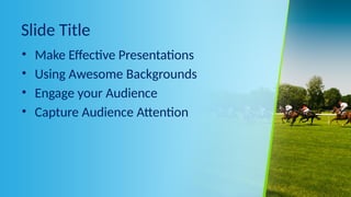 horses master presentation animals nature | PPT