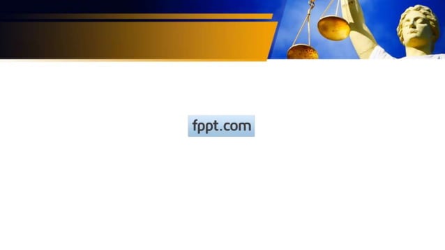 PPT TEMPLATE HUKUM | PPTX
